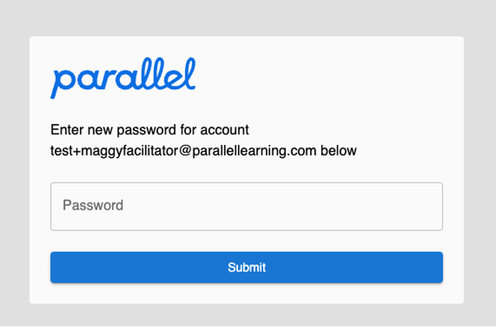Setting Up Your Parallel Account – Parallel